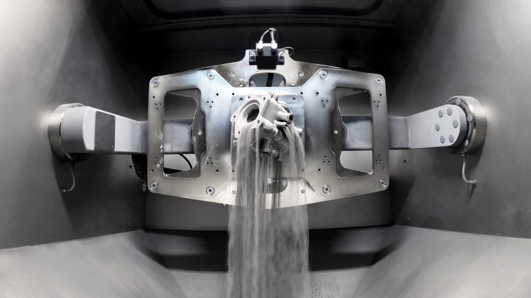 Powder removal in powder bed-based metal Additive Manufacturing