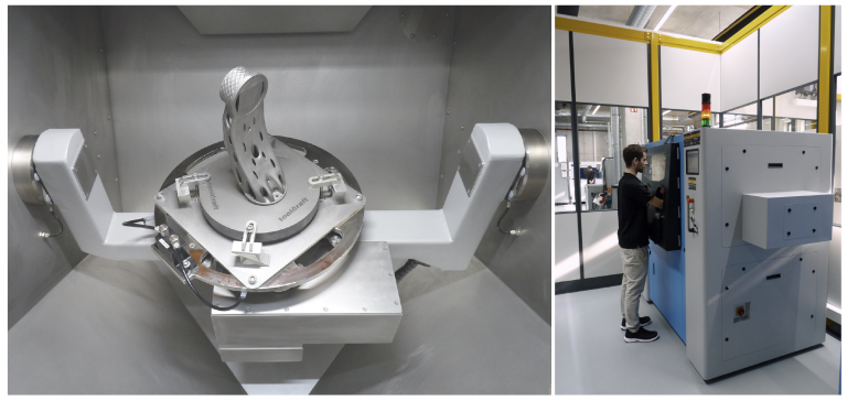 Powder removal in powder bed-based metal Additive Manufacturing