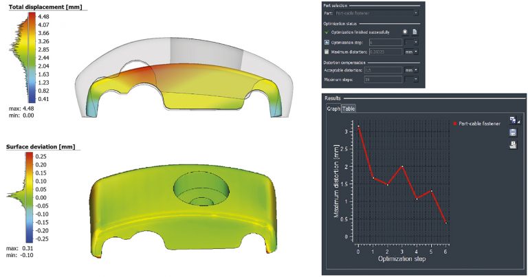 Simufact Additive: Binder Jetting workflow with sintering simulation