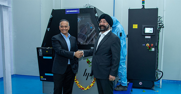 Indo-MIM opens its new HP Metal Jet AM production cell