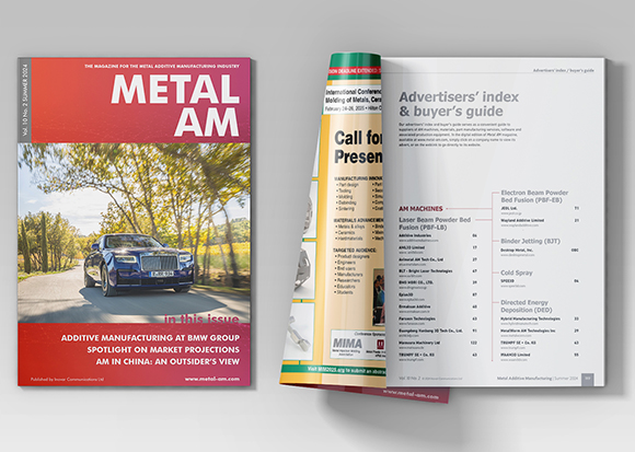 Metal Additive Manufacturing magazine